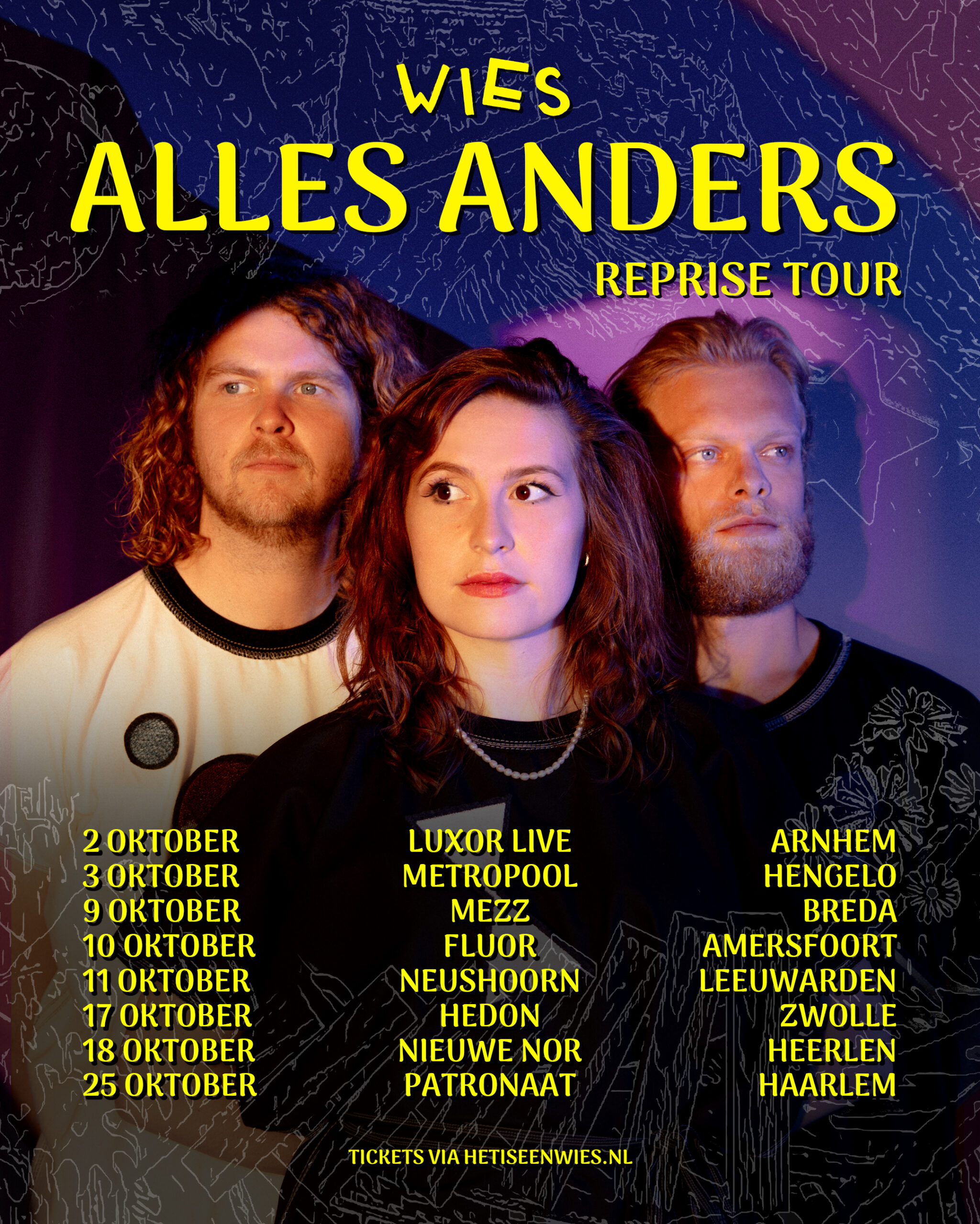 Wij gaan op tour in oktober 2024! - WIES